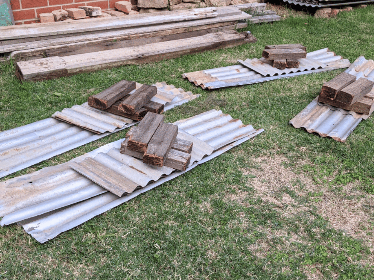 How to build raised garden beds from recycled materials