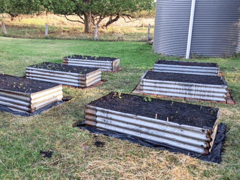 How to build raised garden beds from recycled materials