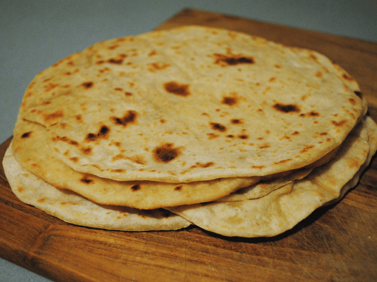 Sourdough discard flatbread recipe (perfect for wraps)